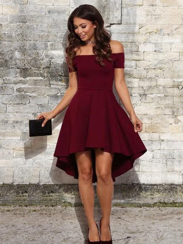 Cute Short Formal Dresses For Juniors Cheap - Bridelily