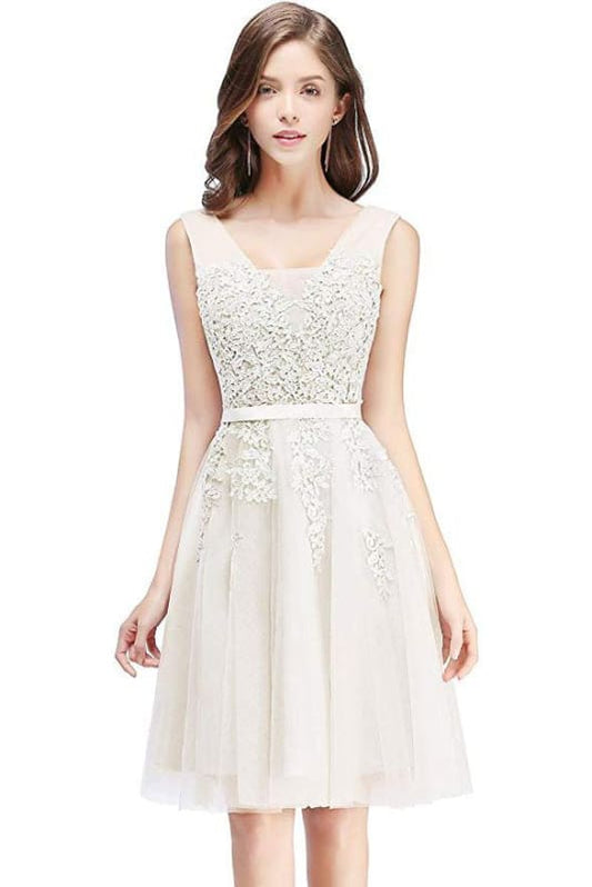 Burgundy Short Formal Gown Overnight Shipping Prom Dresses - Bridelily