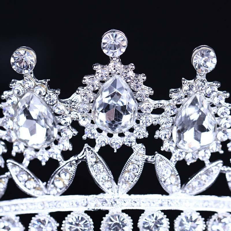 New Big Rhinestone Handmade Tiaras | Bridelily