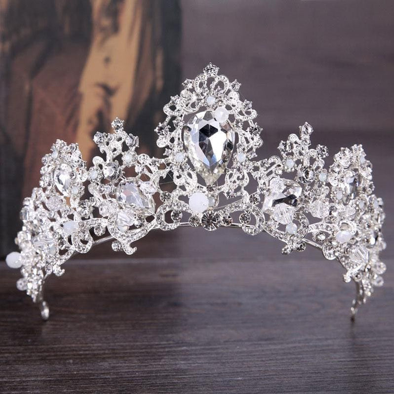 New Luxury Rhinestone Handmade Cheap Tiaras | Bridelily