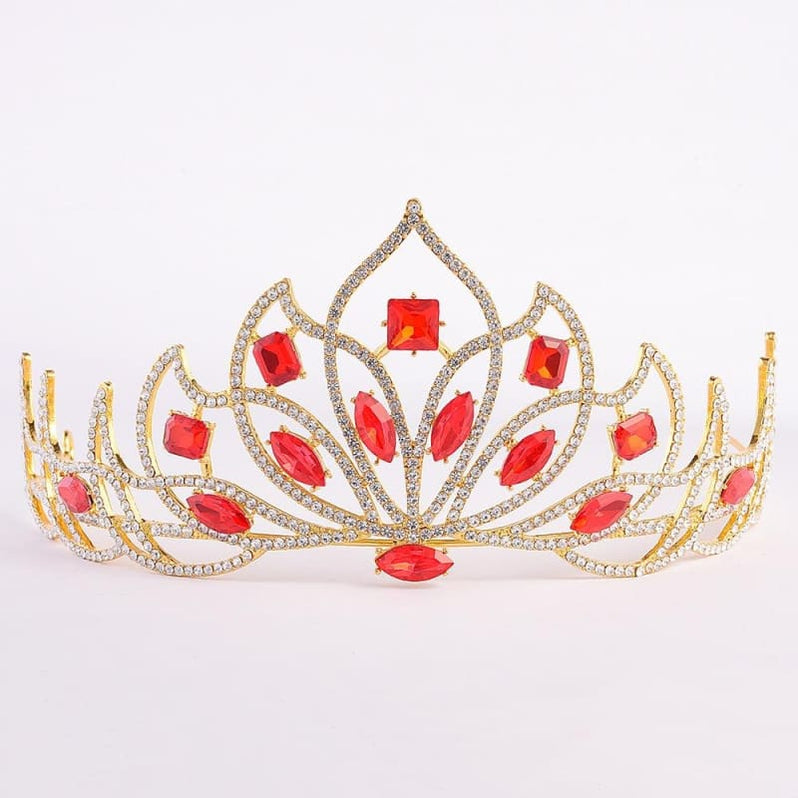 Princess Vintage Crystal Handmade Tiaras | Bridelily